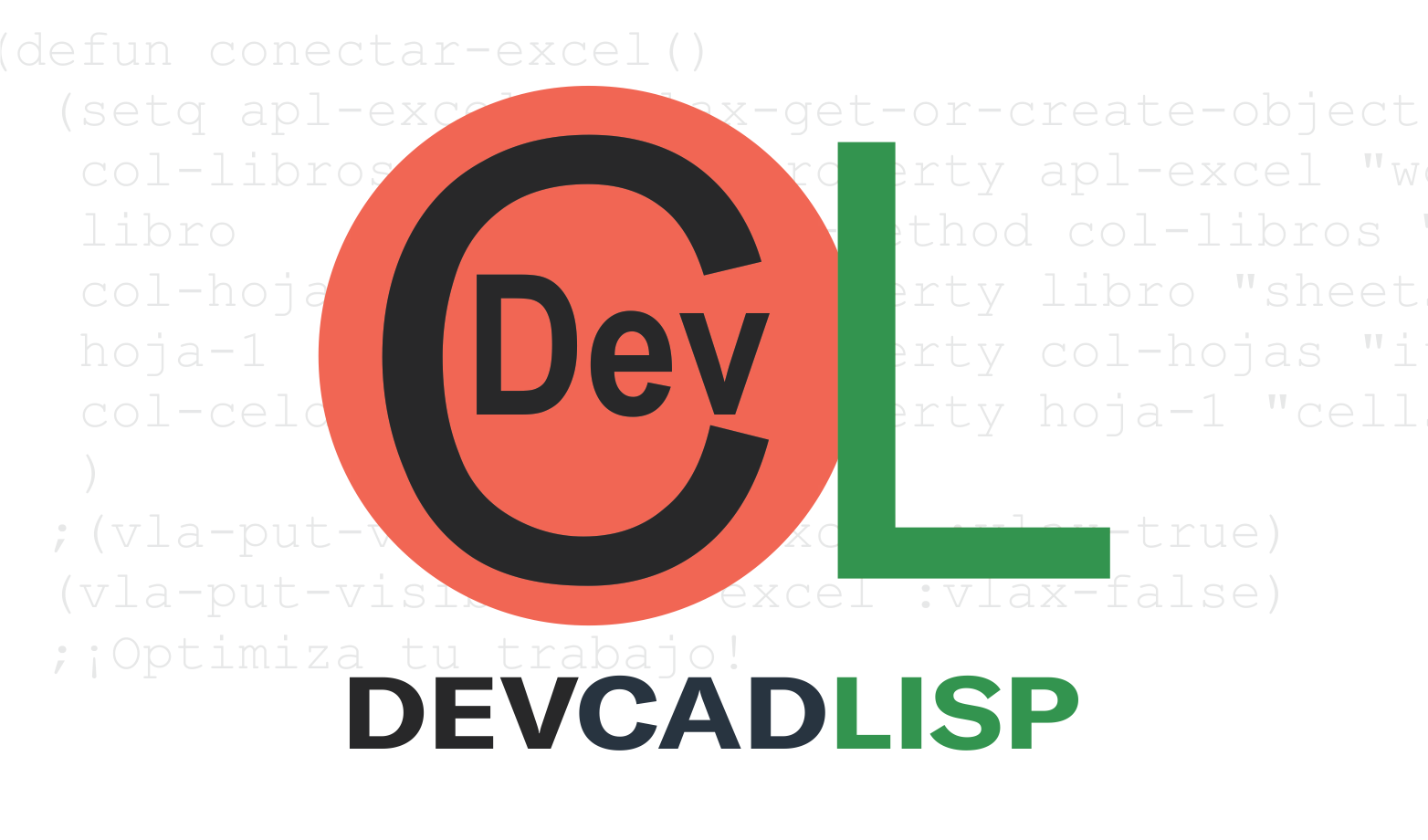 Devcadlisp Programación Autolisp Visual Lisp Rutinas Lisp Cad Dev 9794