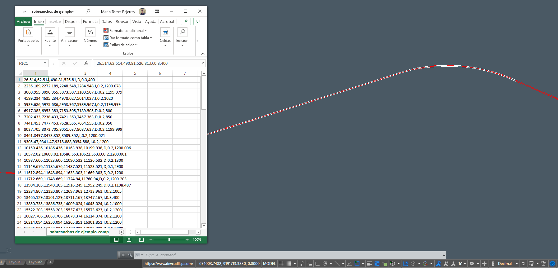 Rutina Lisp para etiquetado completo de parcelas y generación de cuadros con datos técnicos ...