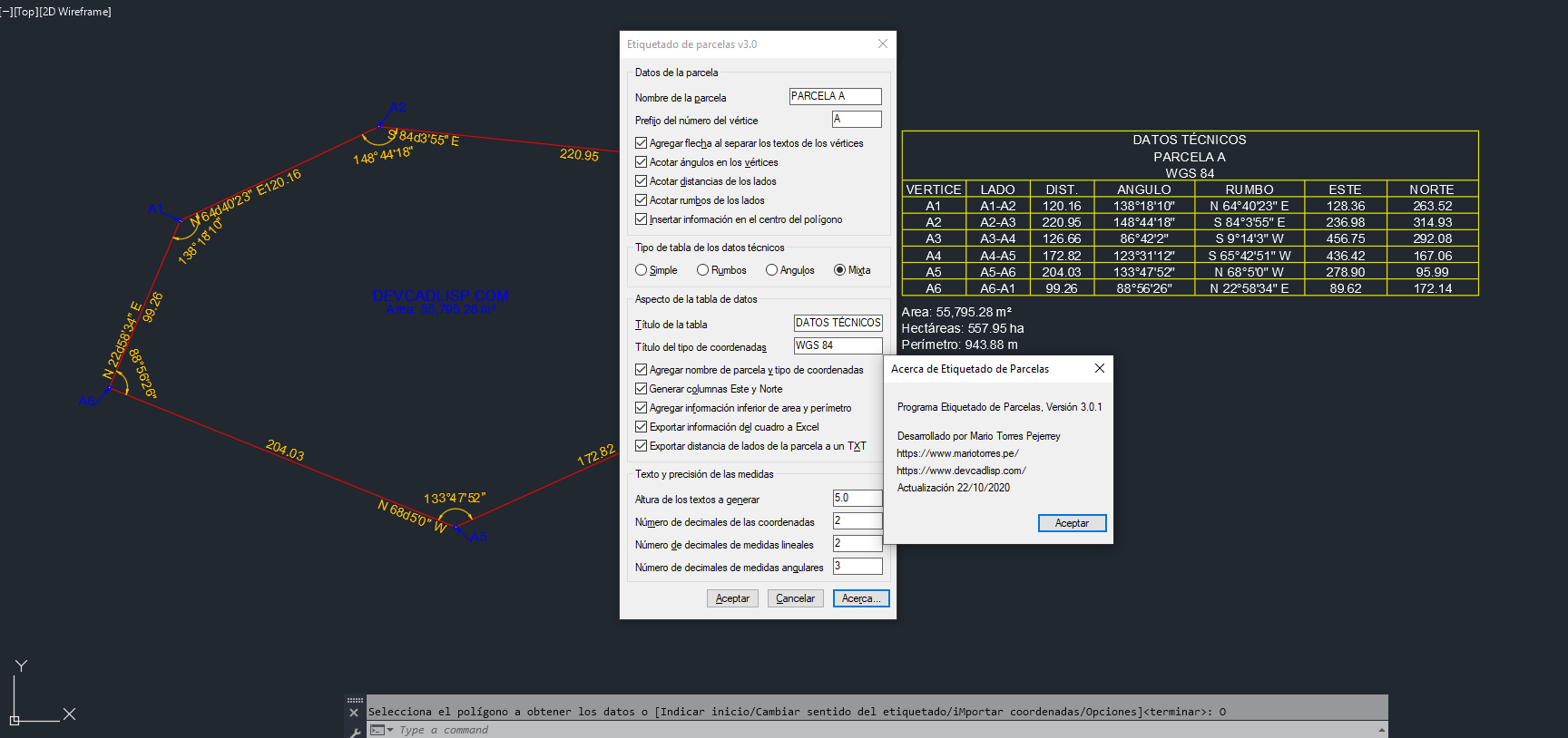 Rutina en Visual Lisp para obtener la suma de las líneas o polilíneas seleccionadas | DevCADLisp