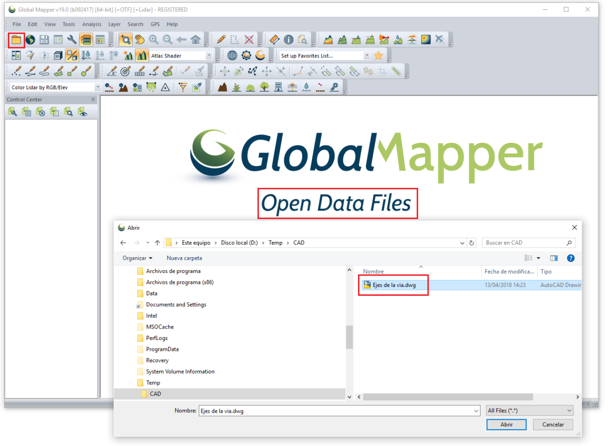 Exportar entidades de AutoCAD a Google Earth con Global Mapper | DevCADLisp