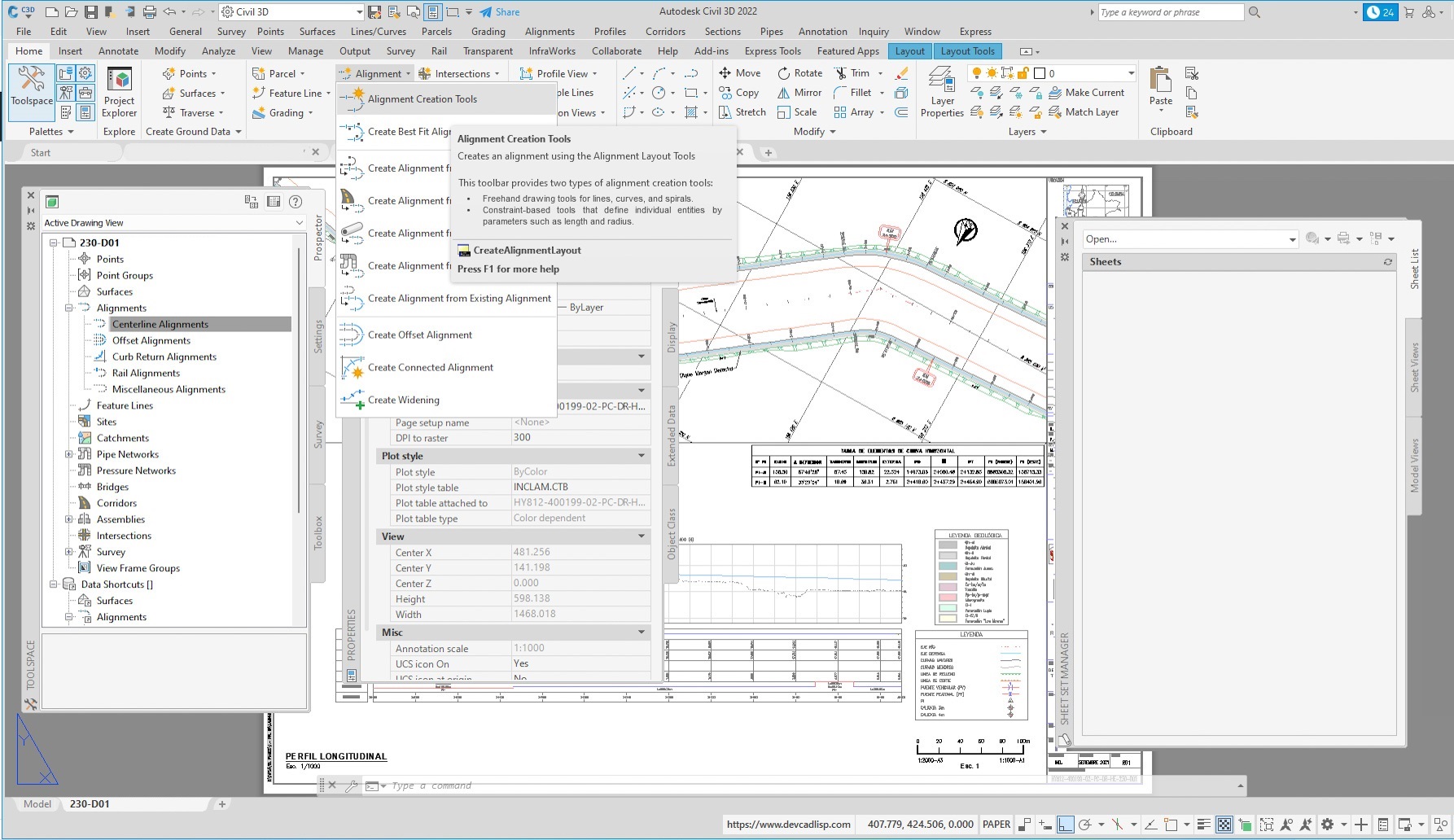 Aprende a usar Autodesk Civil 3D Post #1: Introducción | DevCADLisp