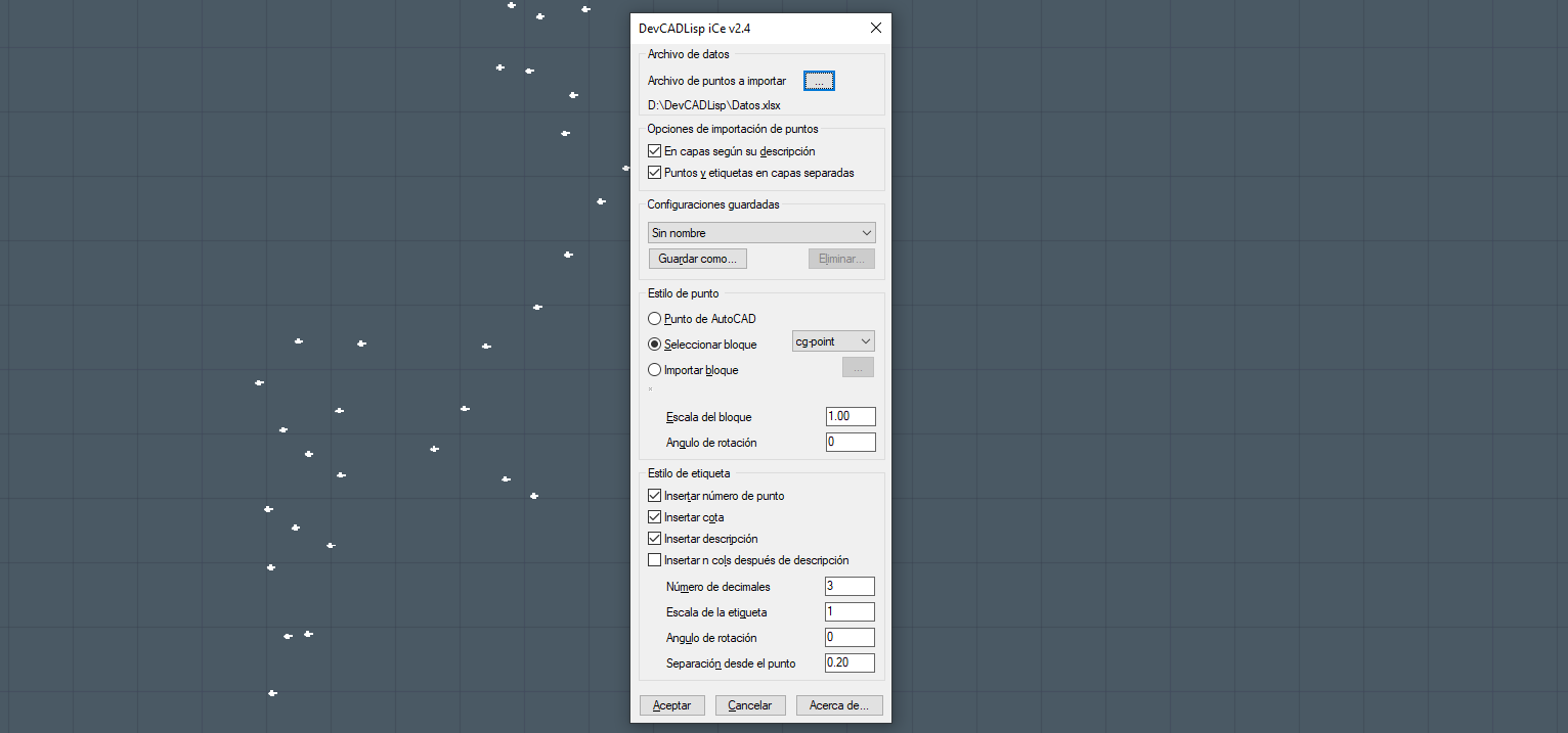 Rutina Lisp Para Importar Puntos De Coordenadas Desde Microsoft Excel Devcadlisp