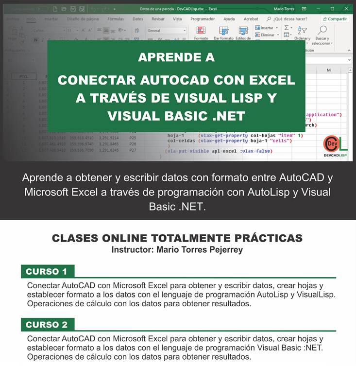 Devcadlisp Autolisp Visual Lisp Rutinas Lisp Recursos Cad